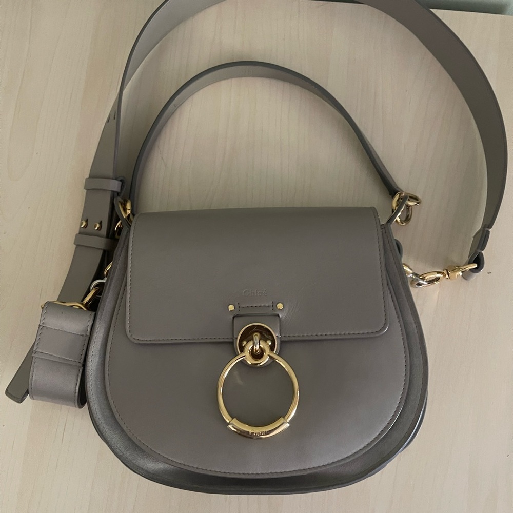 Chloe Tess Leather Crossbody Bag!!! - Gem